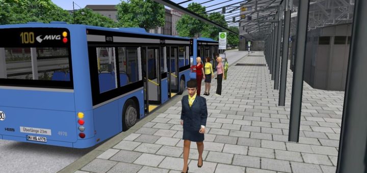 Omsi2 - Volvo 7700 (B7L D7C-275) BKV Budapest - Omsi Bus Simulator Mods