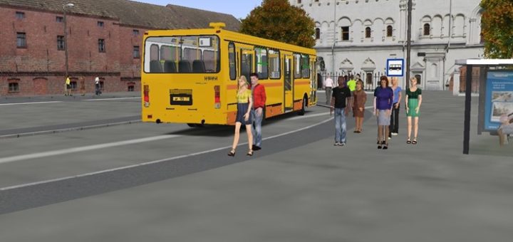 Omsi 2 - Mercedes-Benz 709D Minibus - Omsi Bus Simulator Mods